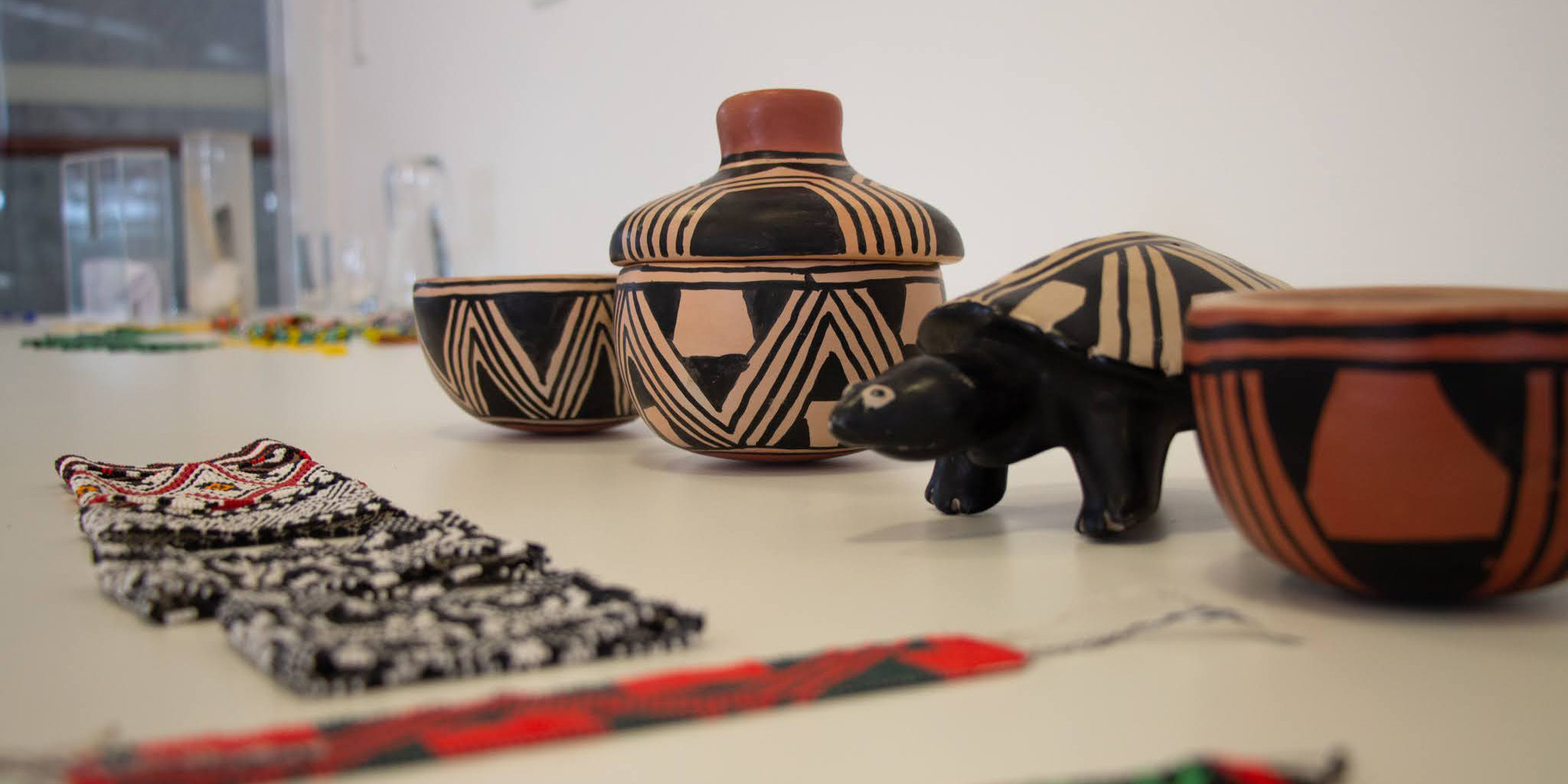 Grafismos dos povos Tupinikim e Tikuna - Sesc São Paulo : Sesc São Paulo