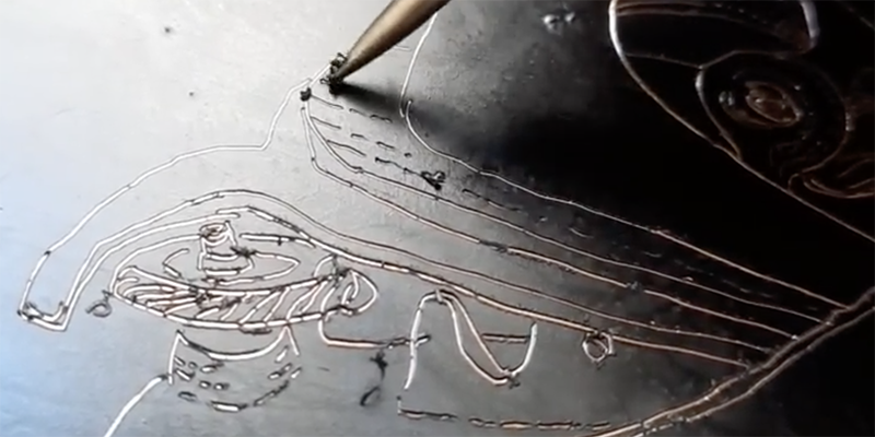 Gravura em metal - ponta seca, água forte e verniz mole sobre cobre ...