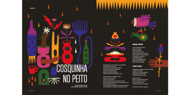 Conheça os traços e cores de Amanda Lobos - Sesc São Paulo : Sesc São Paulo